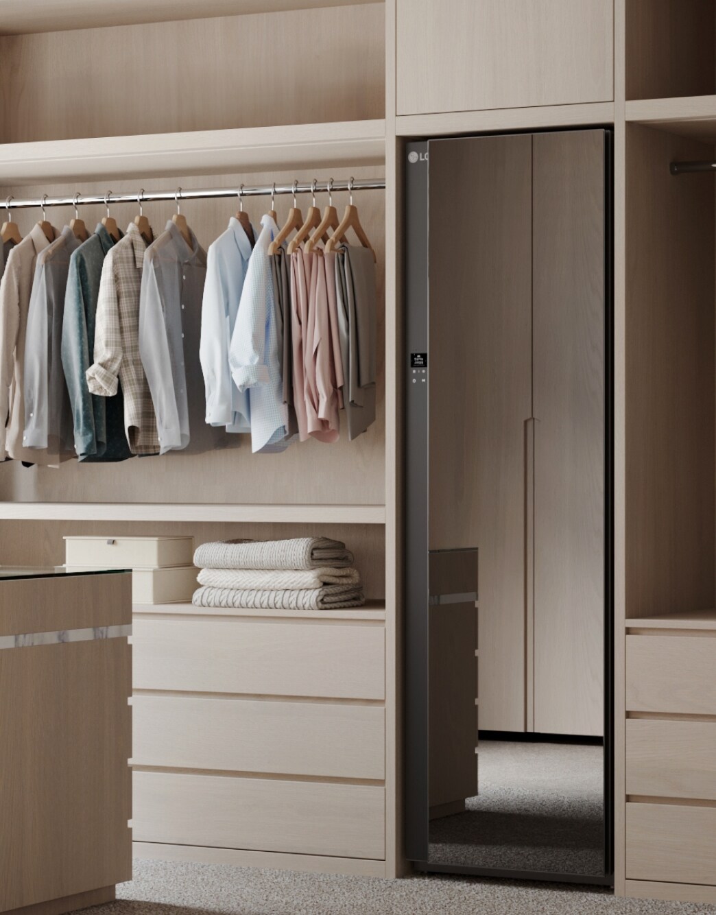 LG Styler® with Dual TrueSteam® SC5GMR80H | LG SG | LG SG