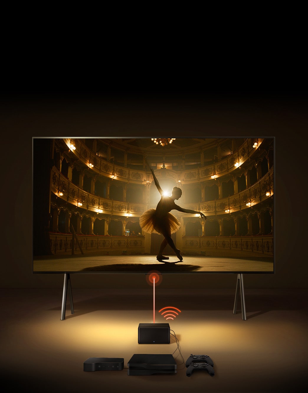 97 inch LG SIGNATURE OLED M4 True Wireless TV with 4K 120Hz Video & Audio Transfer OLED97M4PSA ...