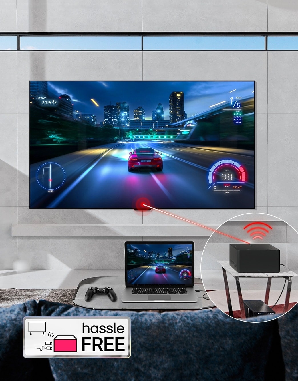 97 inch LG SIGNATURE OLED M4 True Wireless TV with 4K 120Hz Video & Audio Transfer OLED97M4PSA ...