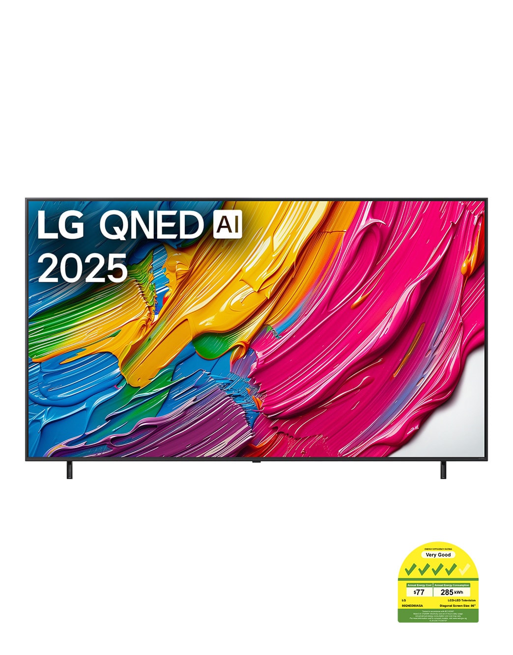 86 Inch LG QNED AI QNED80 4K Smart TV - 86QNED80ASA | LG SG | LG SG