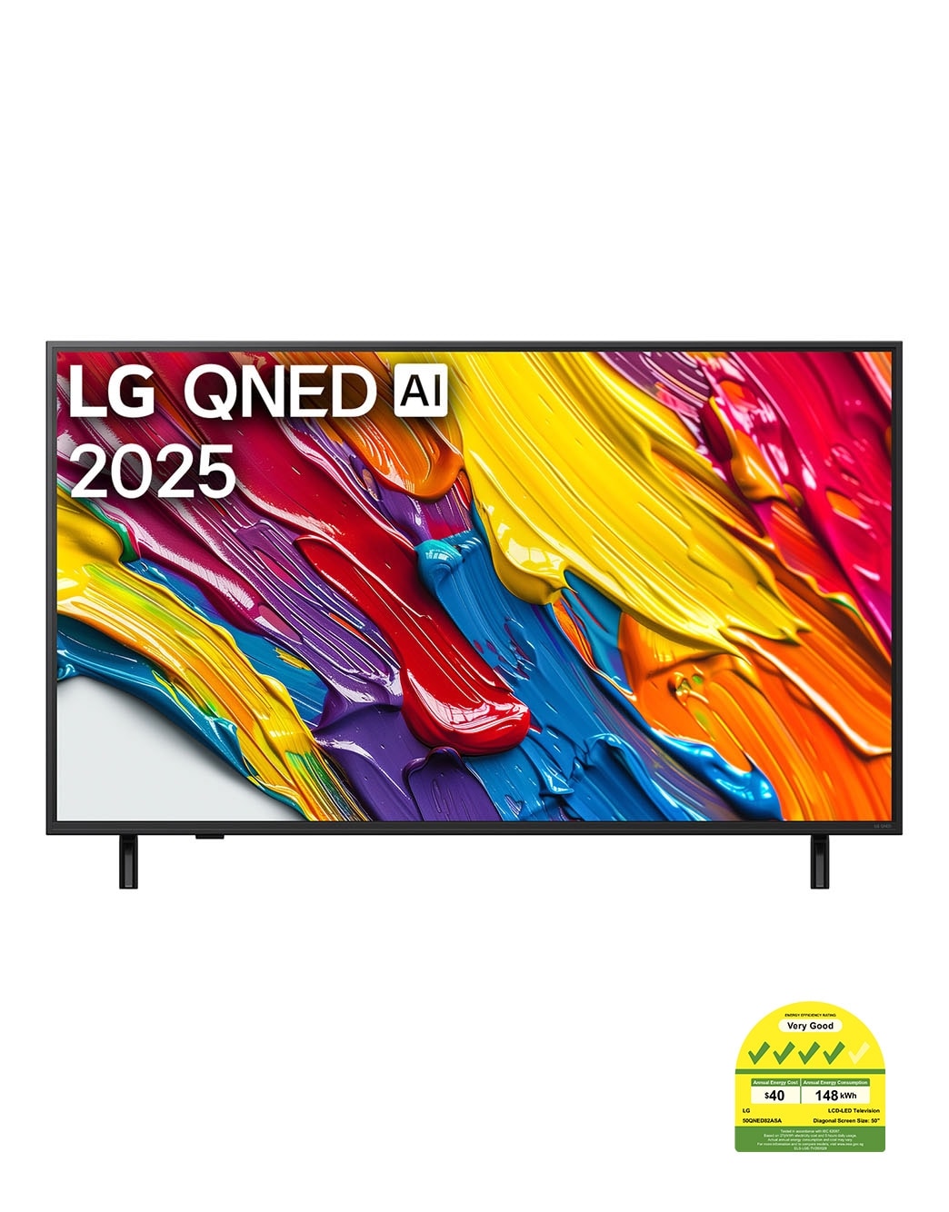 50 Inch LG QNED AI QNED82 4k Smart TV 2025 - 50QNED82ASA | LG SG
