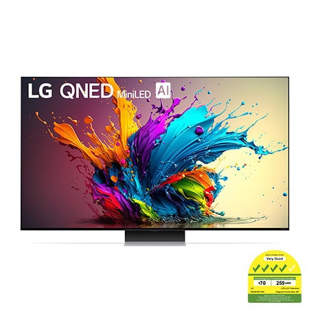 65inch LG QNED MiniLED AI QNED91 4K Smart TV 2024 -65QNED91TSA.ATC | LG SG