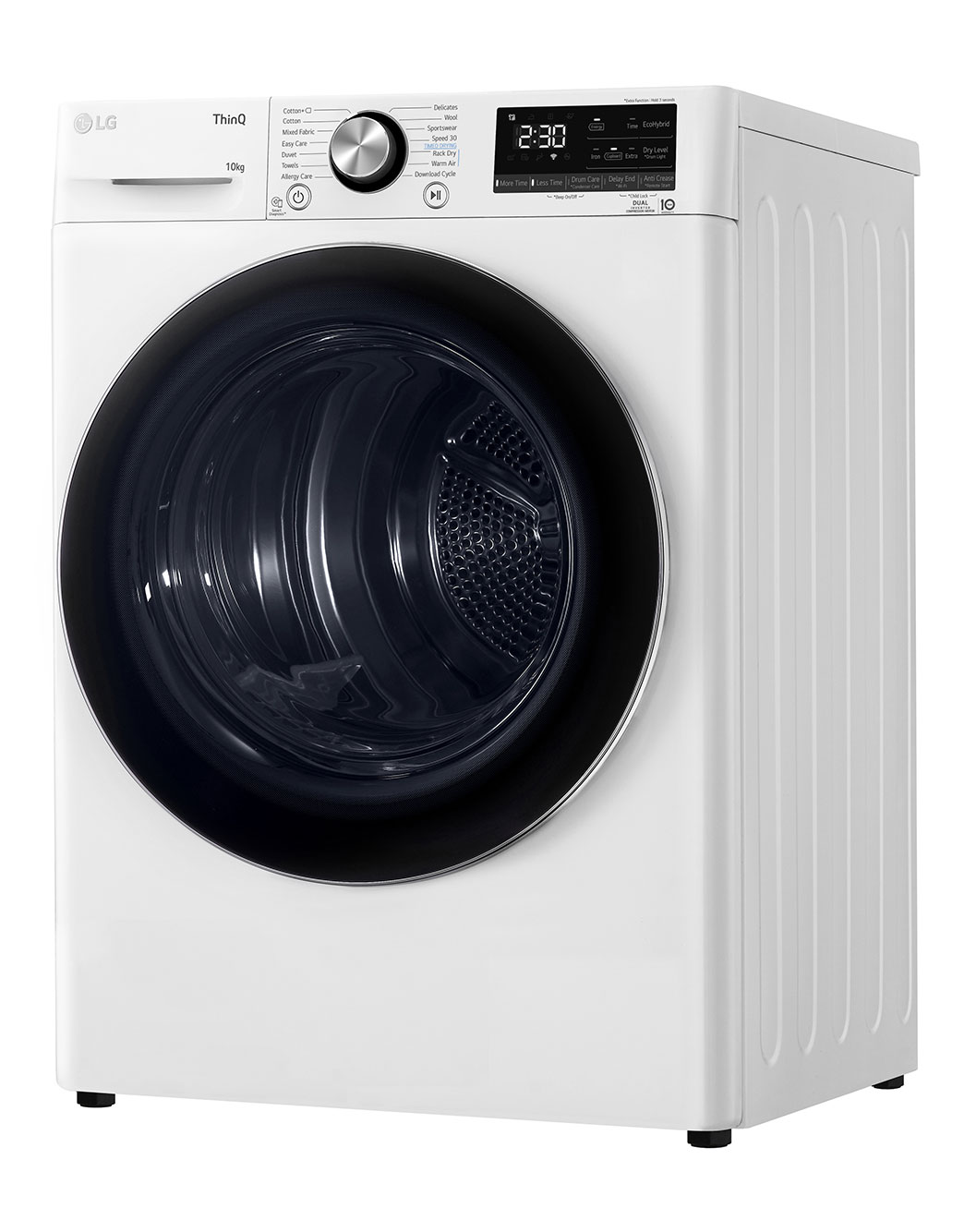 10KG Dual Inverter Heat Pump™ Dryer in White | LG Singapore
