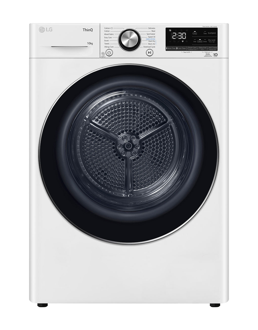 10KG Dual Inverter Heat Pump™ Dryer in White | LG SG | LG SG