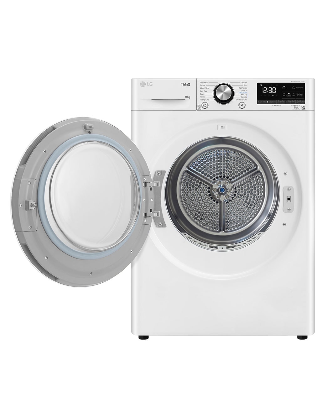 10KG Dual Inverter Heat Pump™ Dryer in White | LG SG | LG SG