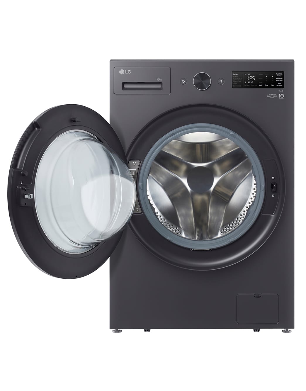 15kg Front Load Washing Machine (Essence Graphite) | LG Singapore