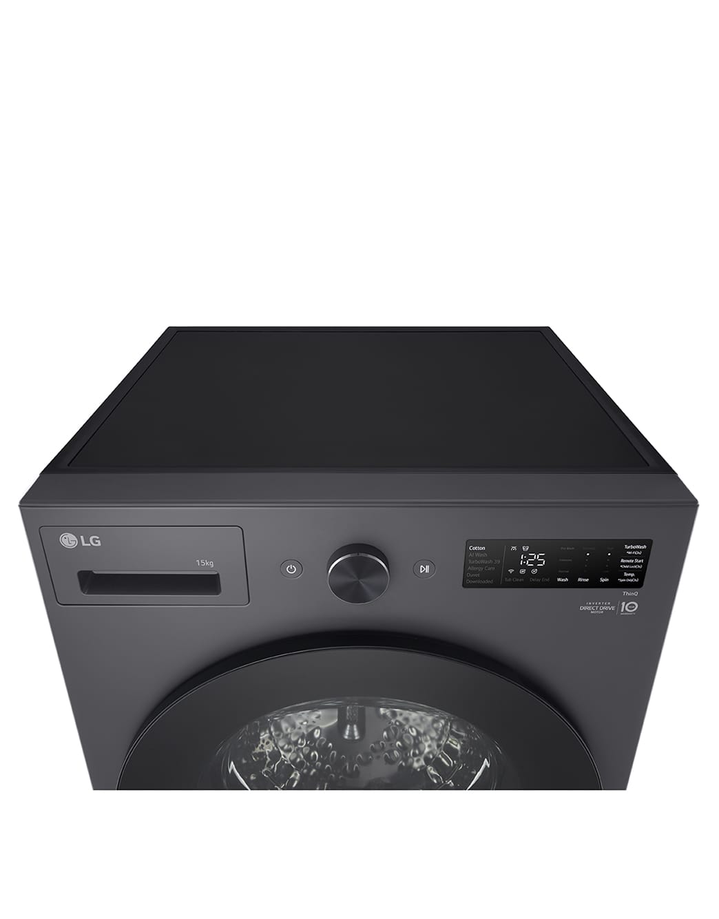 15kg Front Load Washing Machine (Essence Graphite) | LG SG
