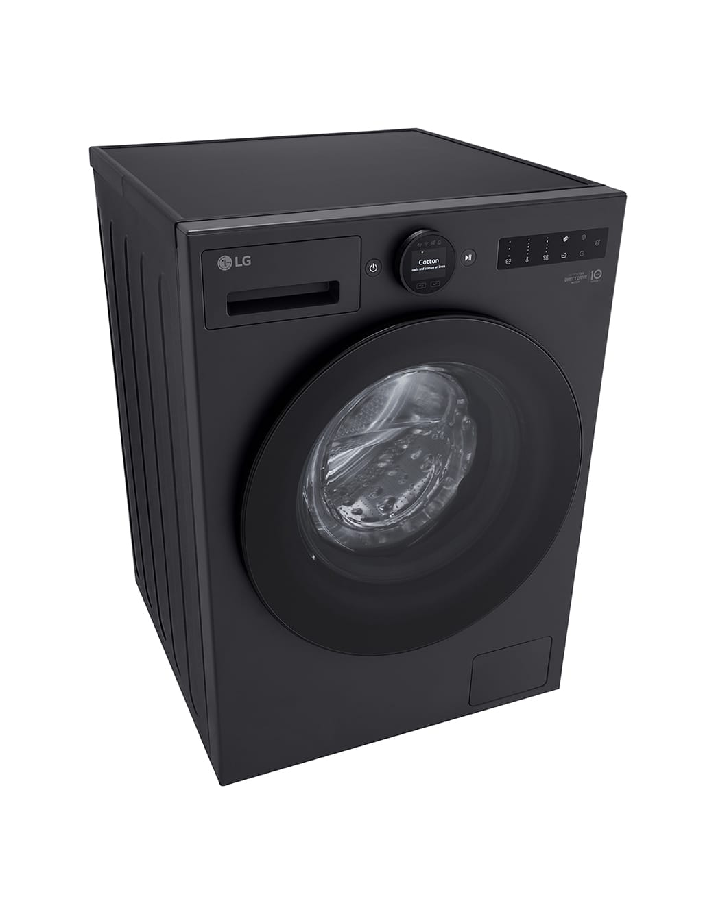 14kg Front Load Washing Machine in Matte Black | LG Singapore