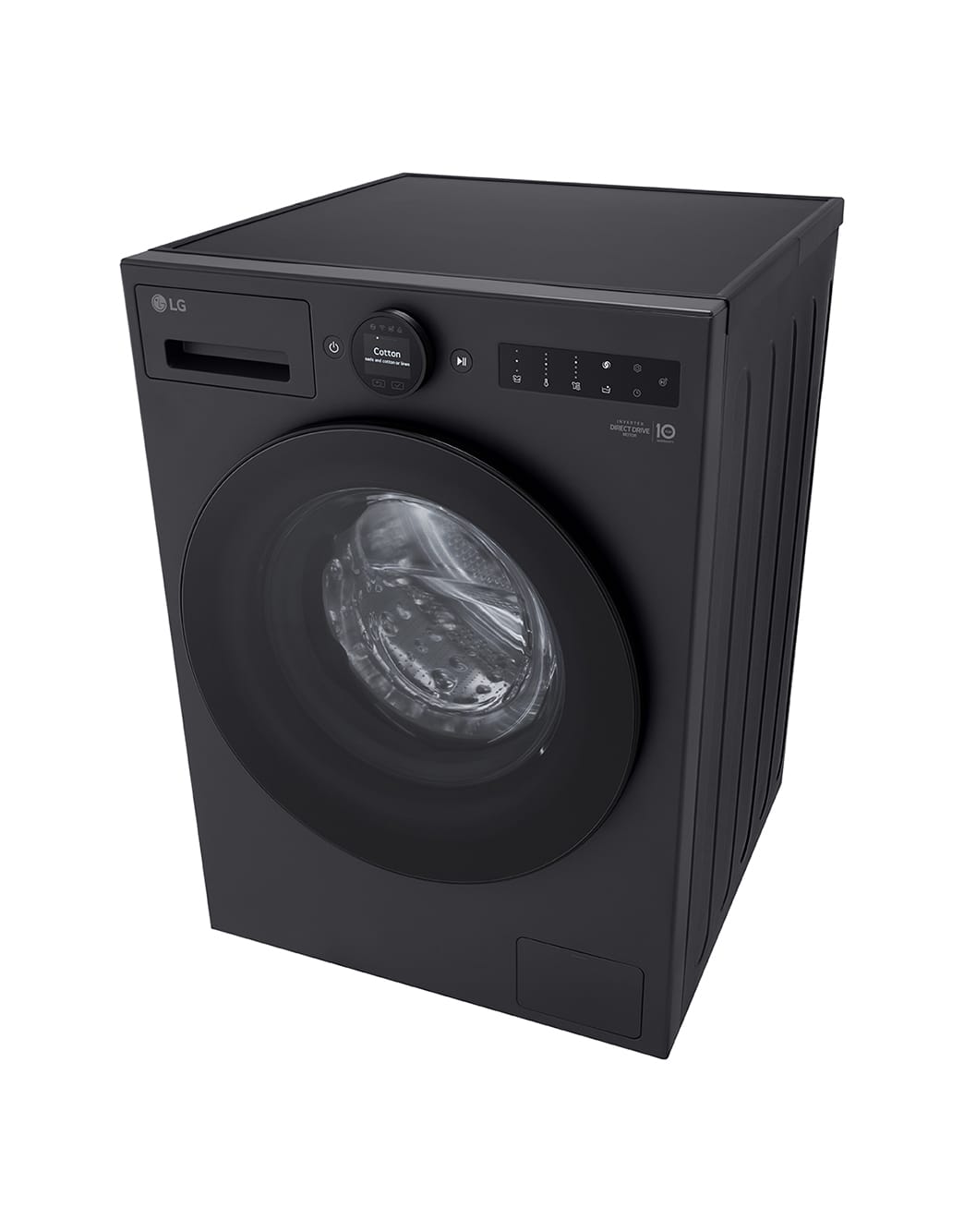 14kg Front Load Washing Machine in Matte Black | LG Singapore