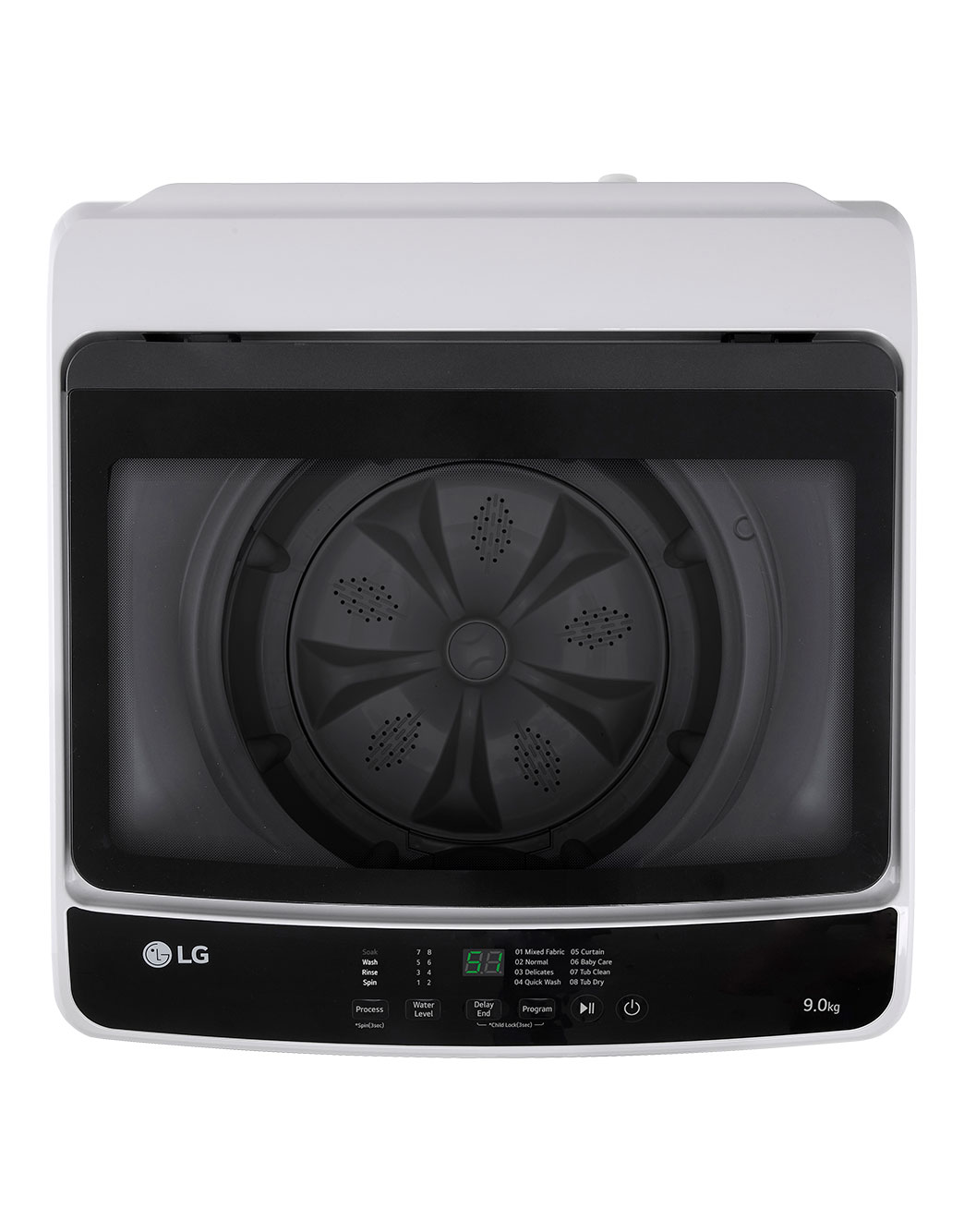 8KG Top Load Washing Machine, Gray - T2108NT1G | LG SG