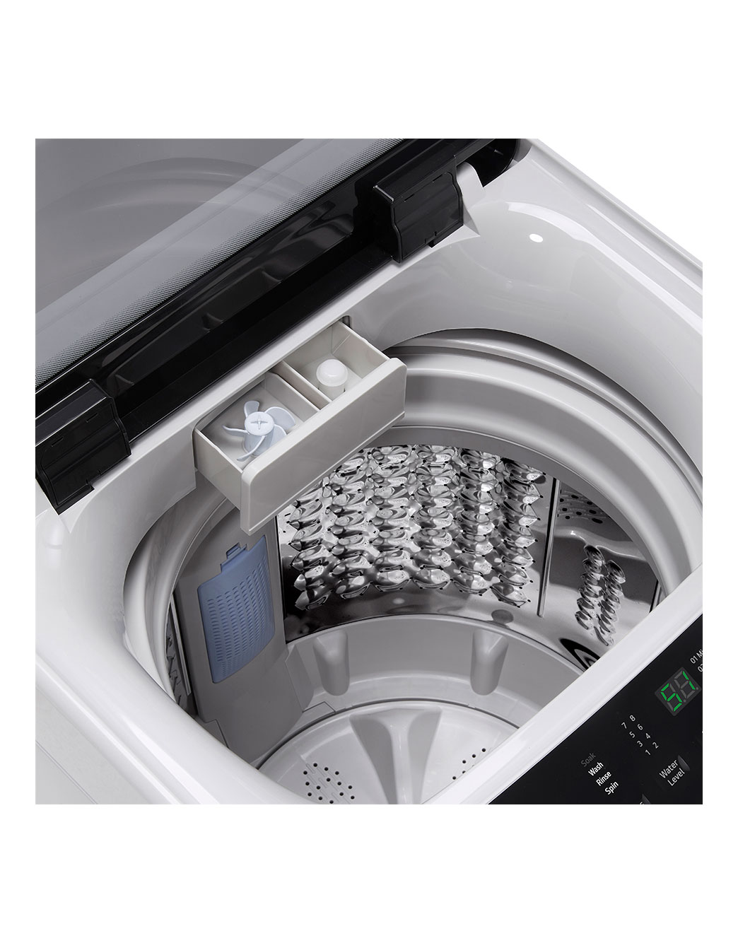 8KG Top Load Washing Machine, Gray - T2108NT1G | LG SG