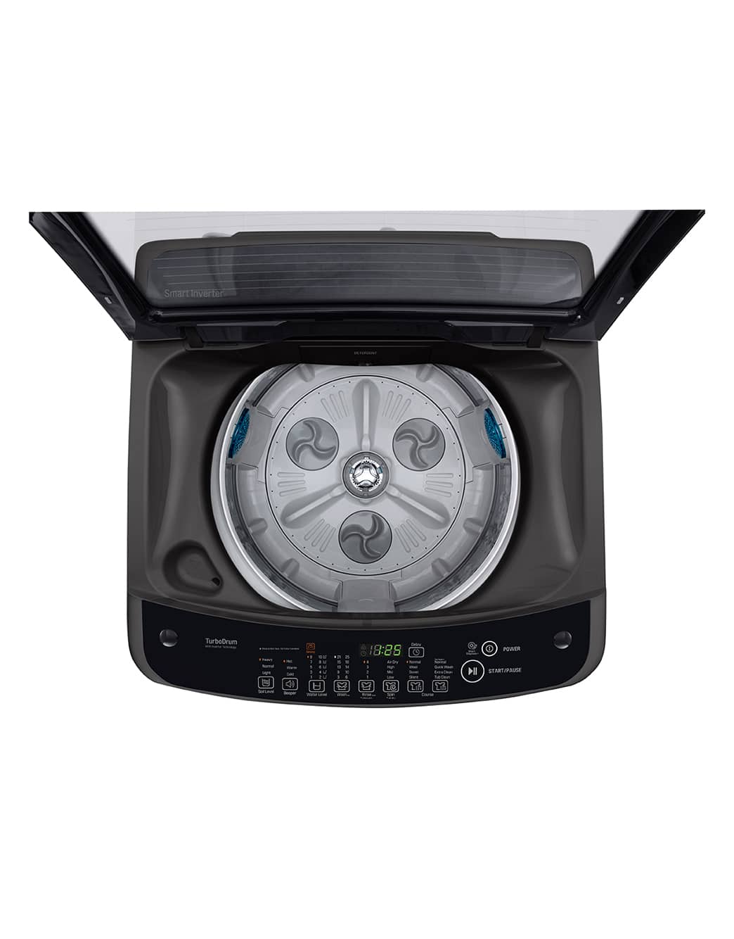 LG 10kg Top Load Washing Machine in Middle Black | LG SG