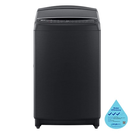 12KG AI DD™ Top Load Washing Machine Platinum Black | LG SG