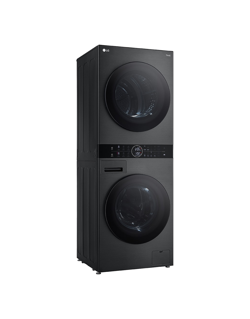 14/10kg AI DD™ Front Load WashTower™ in Black Steel | LG SG