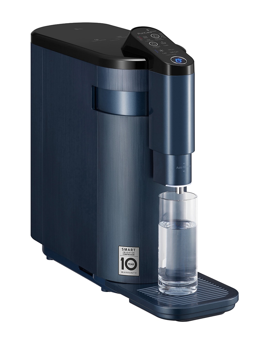 Tankless Water Purifier Dispenser in Navy Blue | LG SG