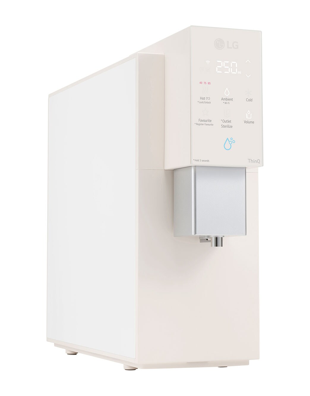 Objet Collection Tankless Water Purifier in Beige | LG Singapore