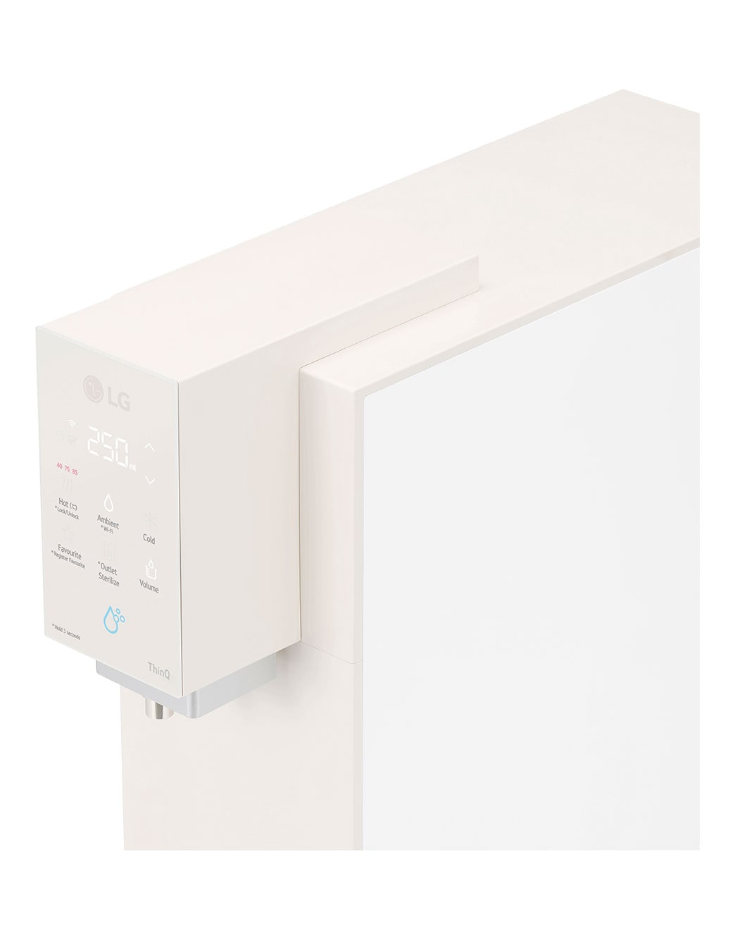 Objet Collection Tankless Water Purifier in Beige | LG Singapore