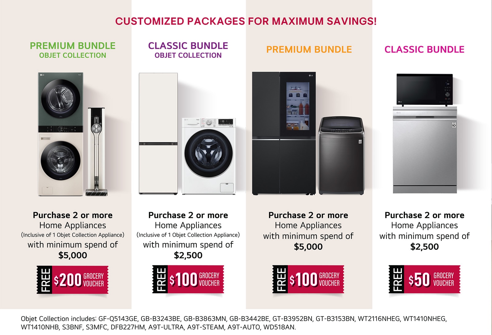 Home Appliances Islandwide Promotion Terms & Conditions