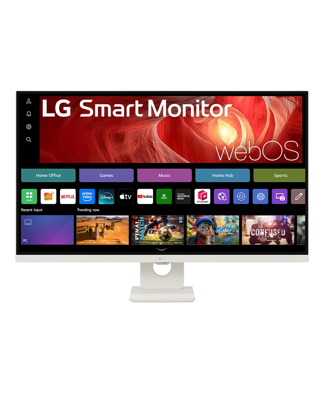 31.5” LG Smart Monitor 4K UHD IPS พร้อม webOS | LG Thailand
