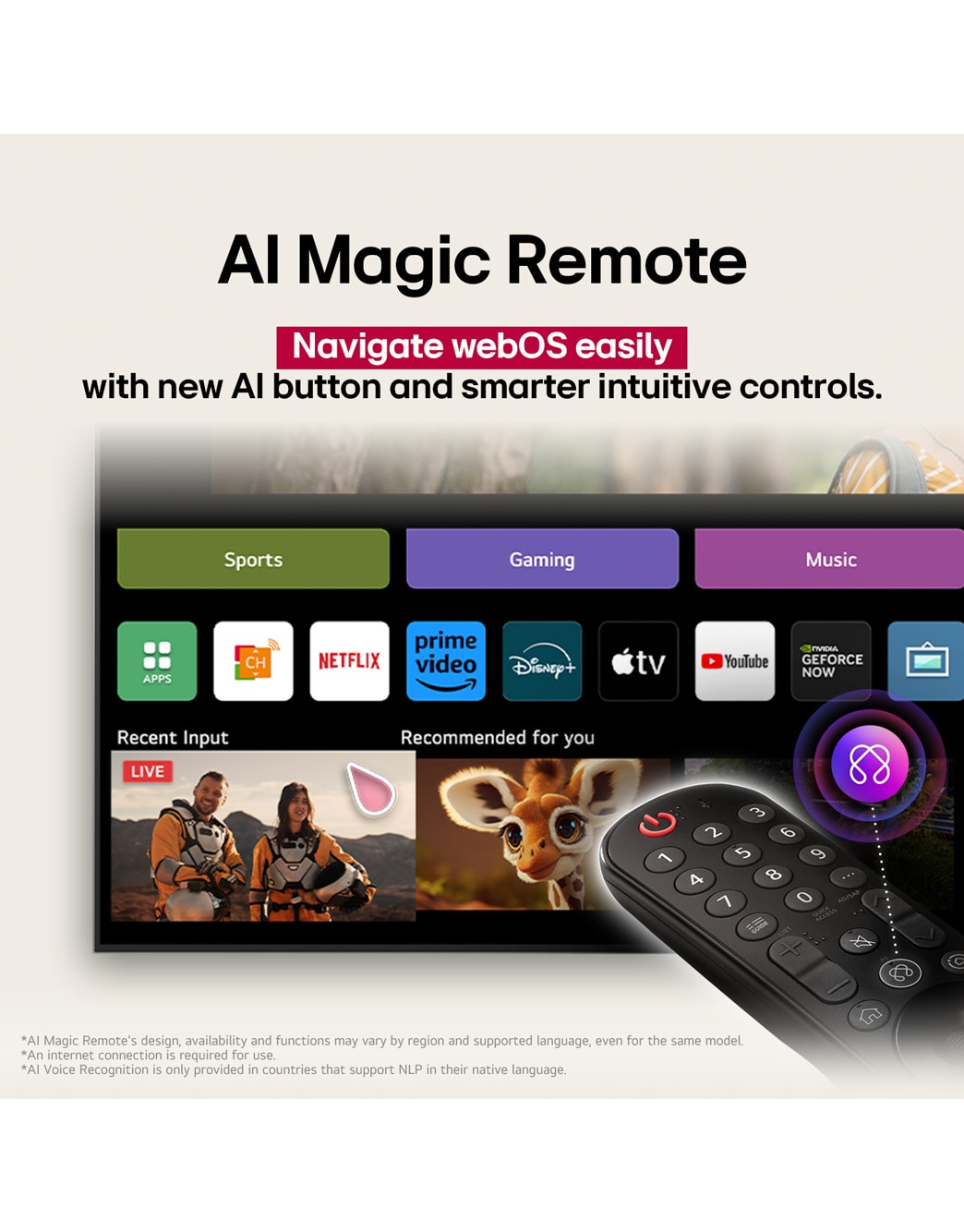 ทีวี 86" LG NanoCell AI NANO80 4K Smart TV 2025 รุ่น 86NANO80ASA | LG TH