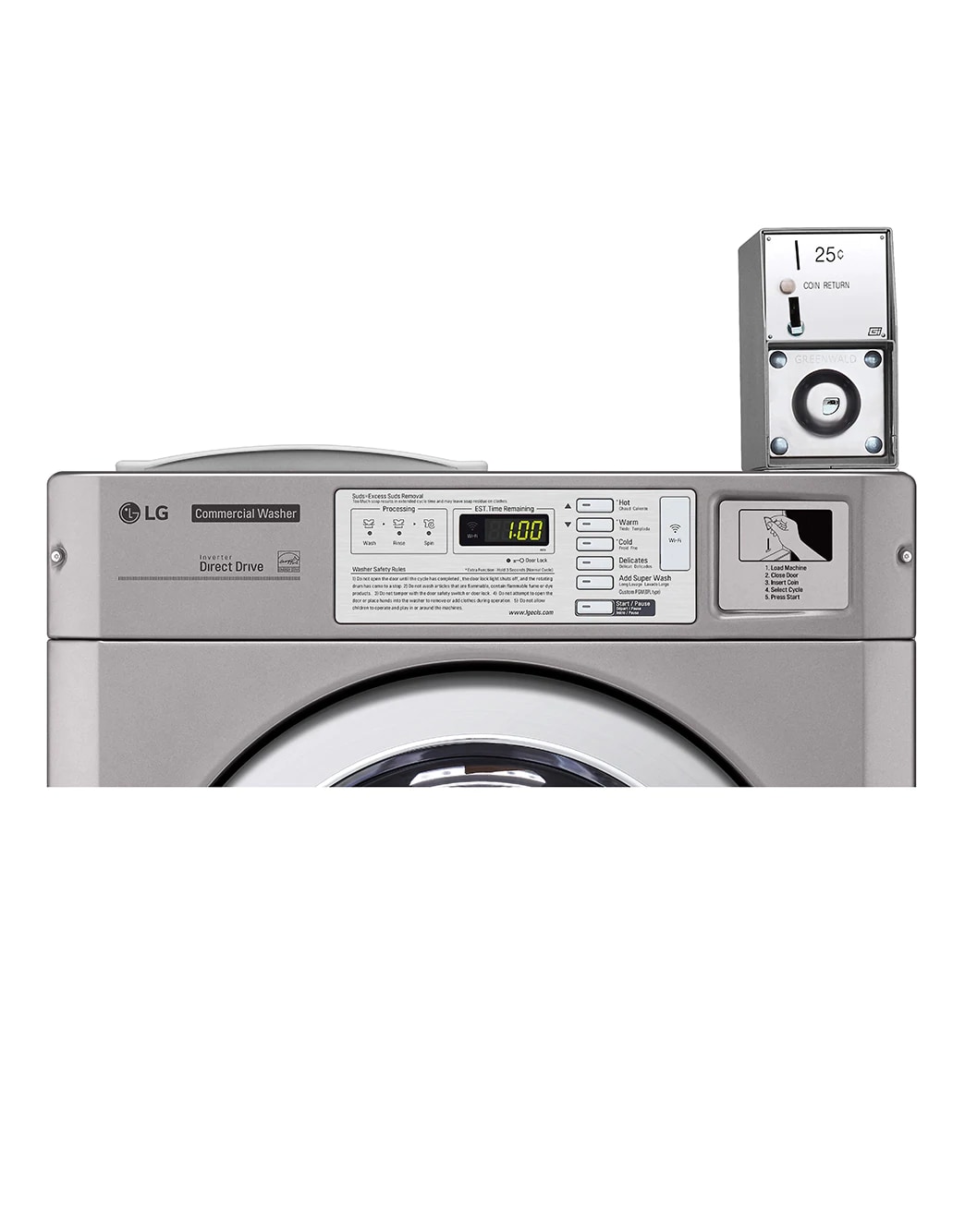 3.7 cu.ft Standard Capacity Frontload Washer - GIANT-C WASHER | LG TH