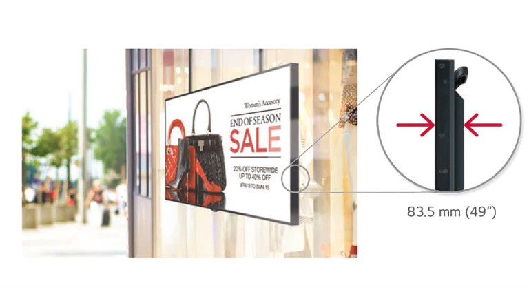 Window Facing Display - 49XS2E-B | LG TH