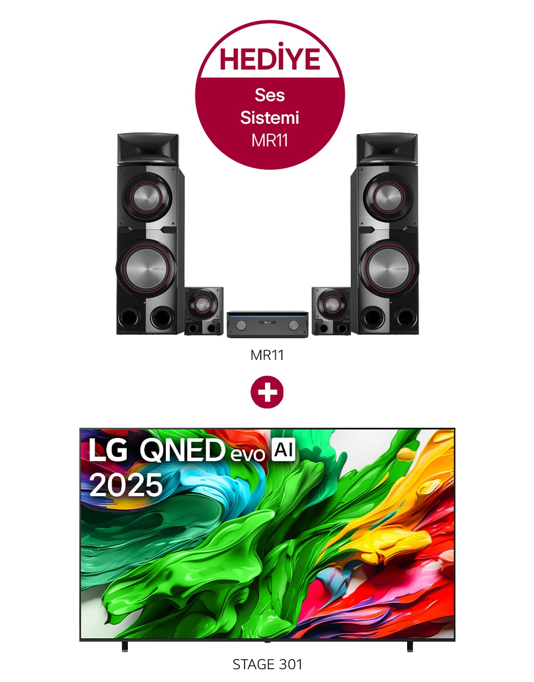 LG 100QNED86 Satın Alımlarında MR11 Ses Sistemi Hediye - 100QNED86.MR11 ...