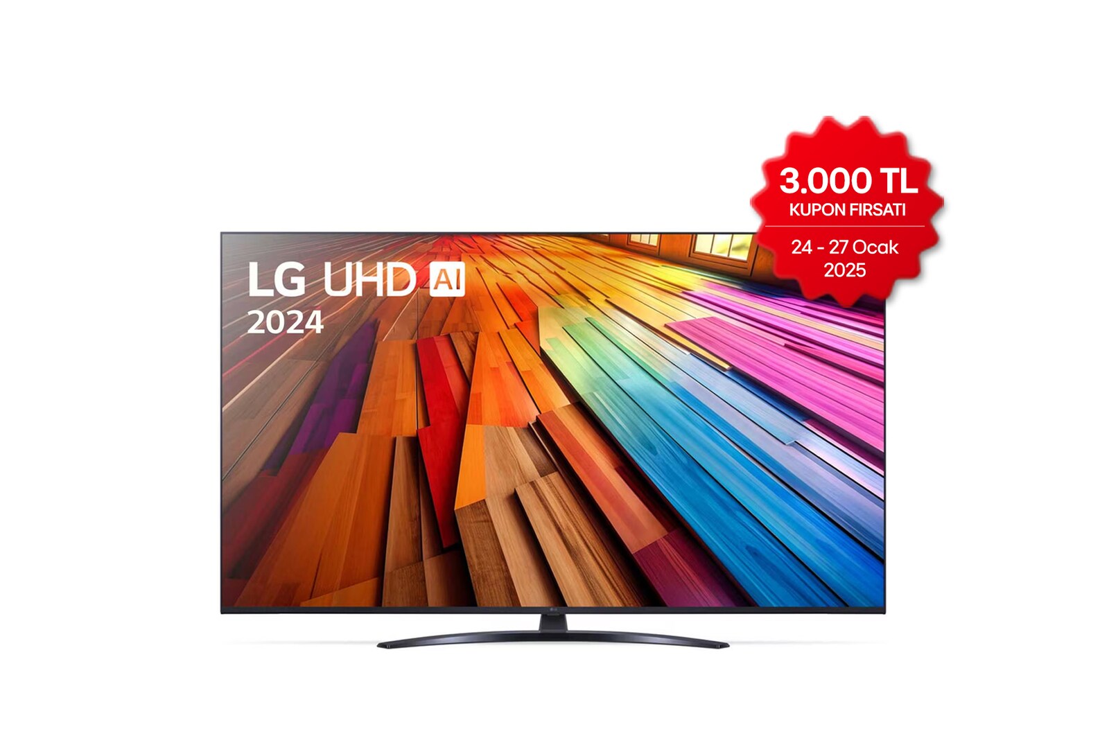 55 inç LG UHD UT81 4K Smart TV 2024 - 55UT81006LA | LG TR