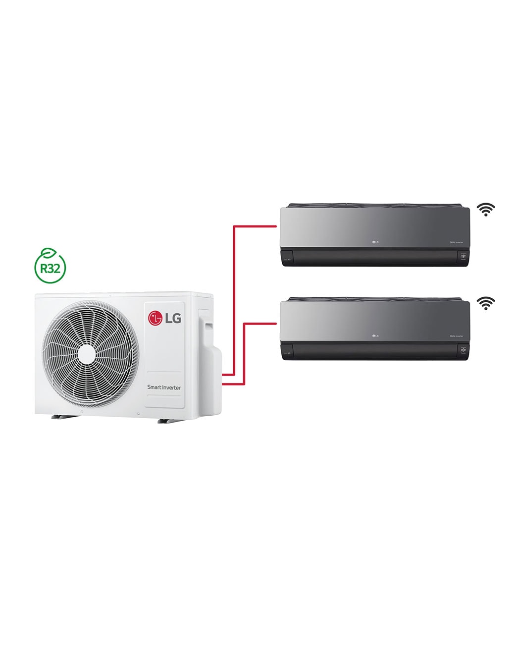 AC2MULTI Inverter Wi-Fi Multi Split Klima | LG TR