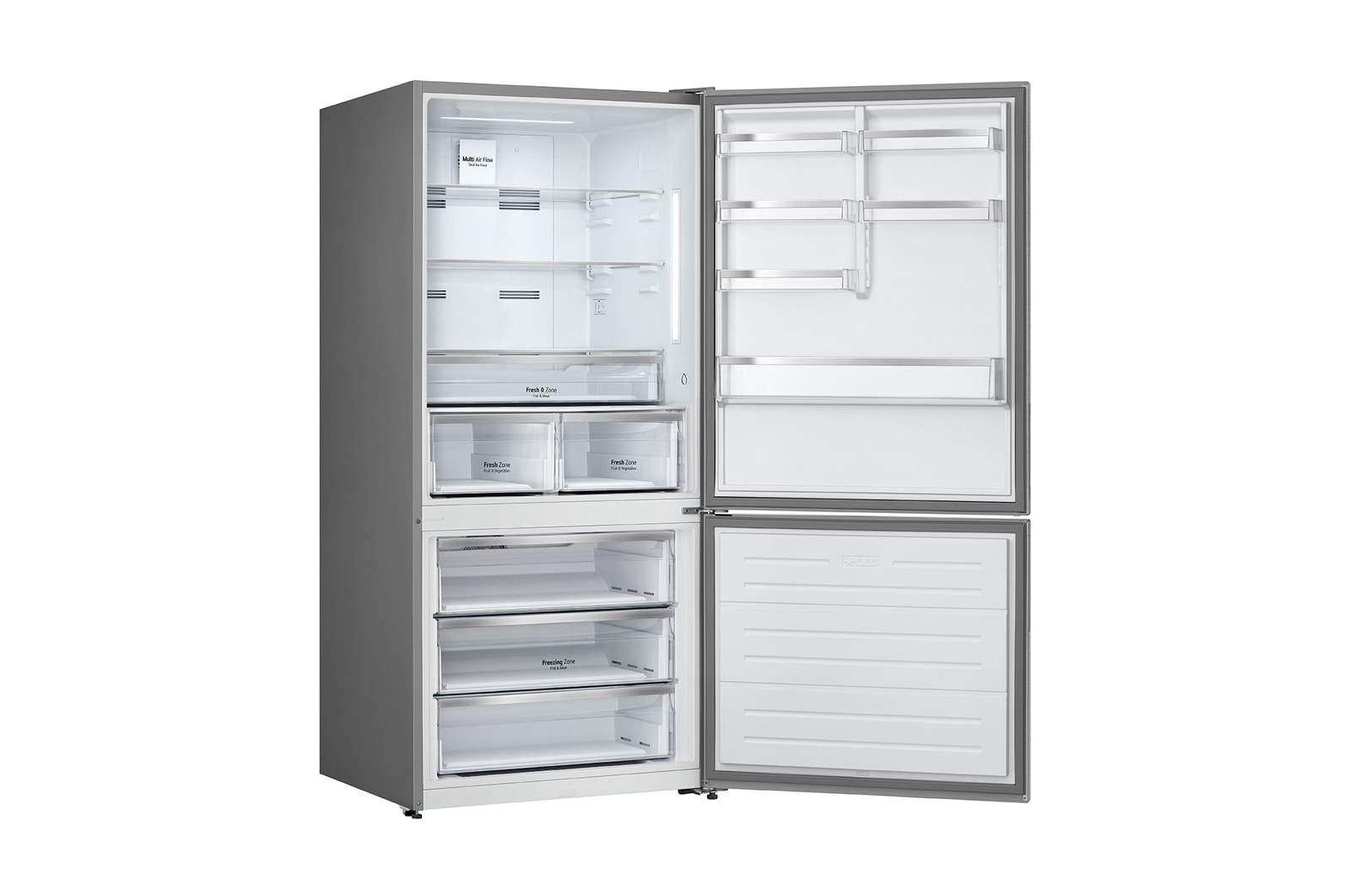 LG No Frost Buzdolabı | 588 Litre | Metalik Gri Renk | LG Türkiye