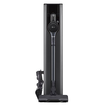 LG CordZero® Otomatik Boşaltma Özellikli Dikey Süpürge Koyu Gri Renk - A9T-LITE | LG TR