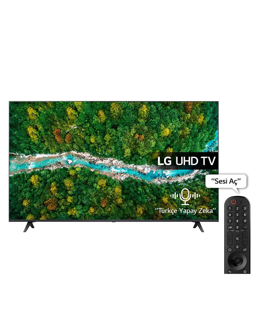 LG UP77 55 inç 4K Smart TV - 55UP77006LB | LG TR
