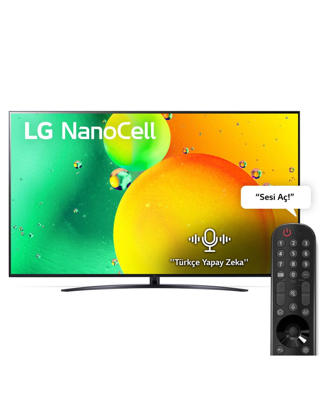 LG NANO76 75 inç NanoCell 4K Smart TV - 75NANO766QA | LG TR