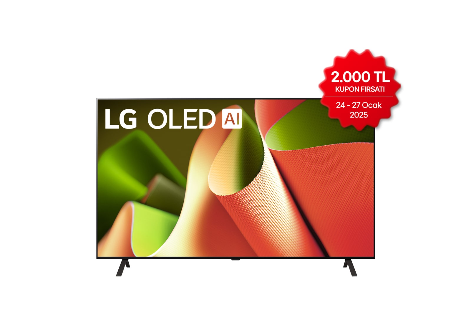 55 inç LG OLED AI B4 4K Smart TV 2024 - OLED55B46LA | LG TR