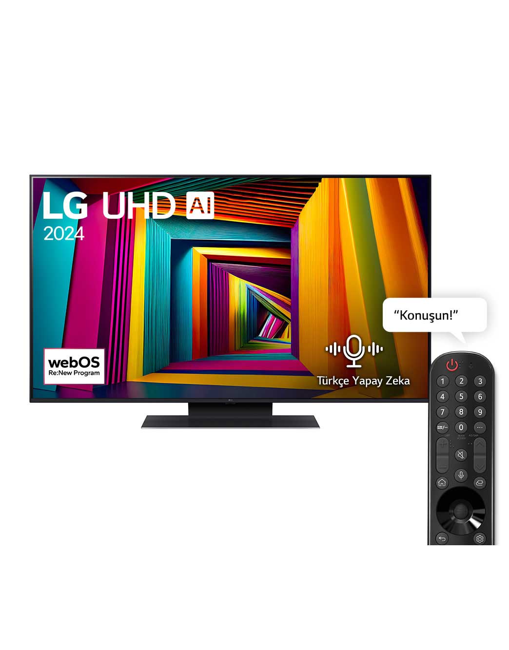 50 inç LG UHD UT91 4K Smart TV 2024 - 50UT91006LA | LG TR