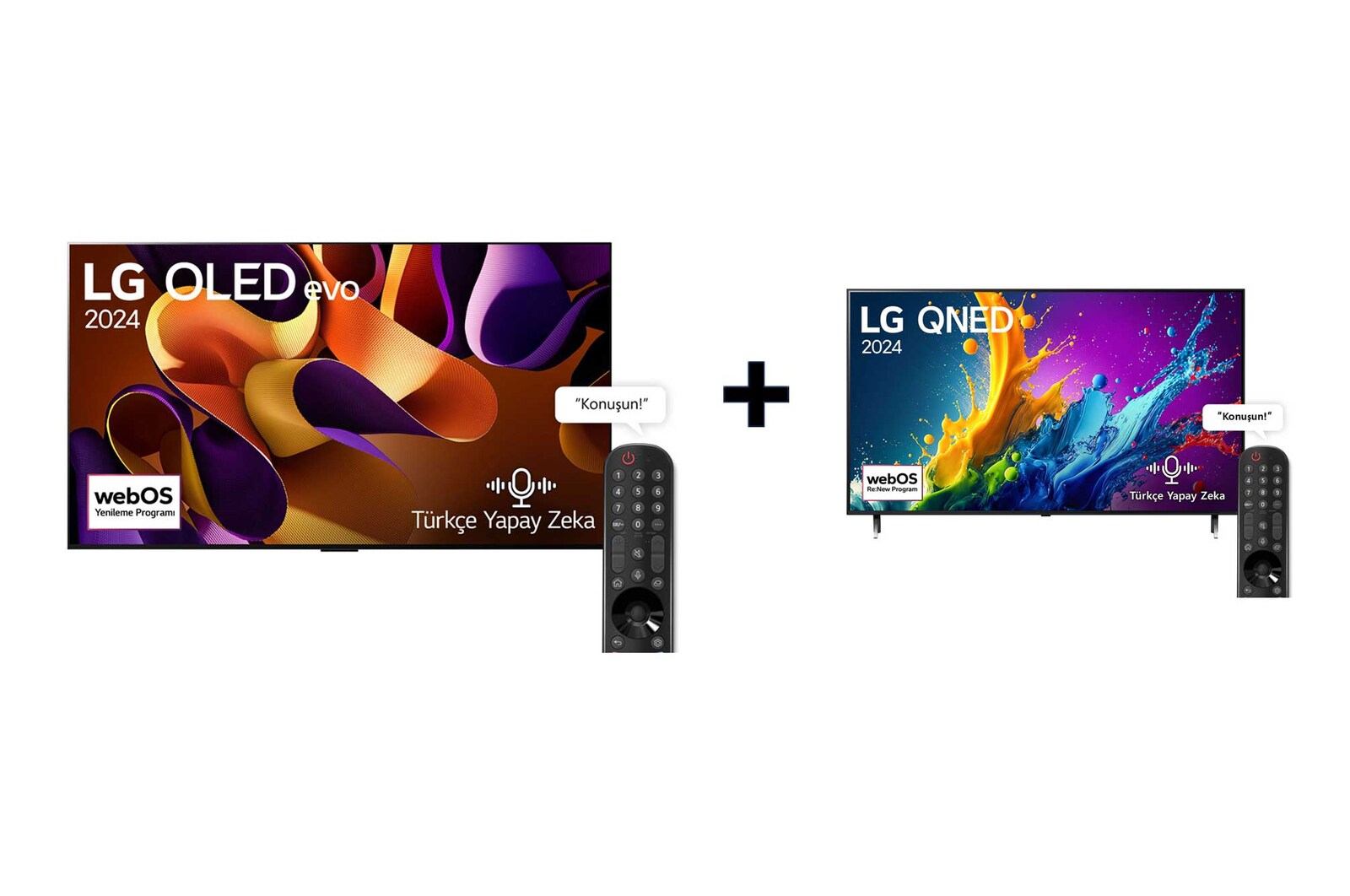 55 inç LG QNED TV HEDİYELİ, 83 inç LG OLED TV KAMPANYASI (OLED83G45LW ...