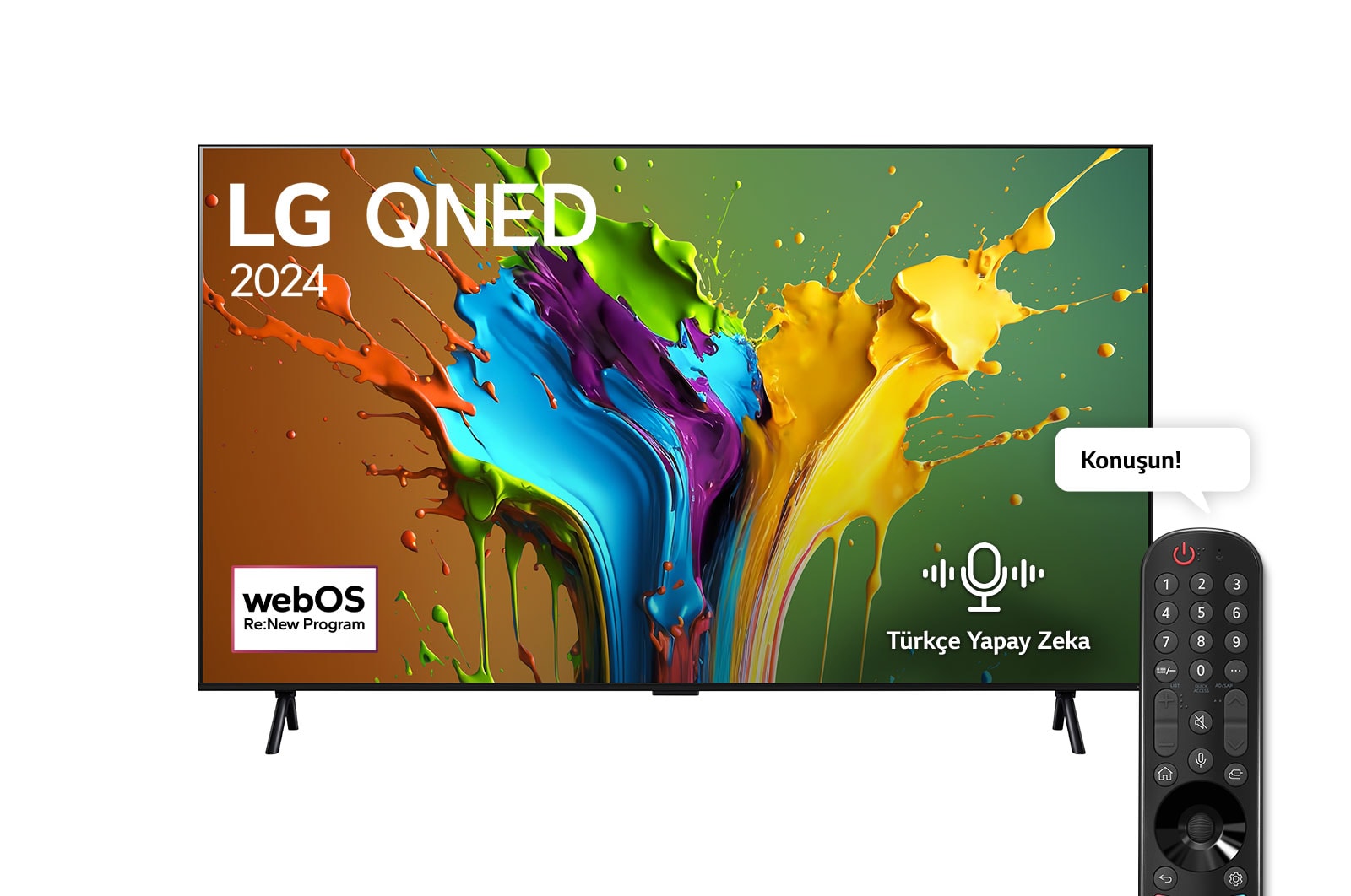 98 inç LG QNED QNED89 4K Smart TV 2024-98QNED89T6A | LG TR