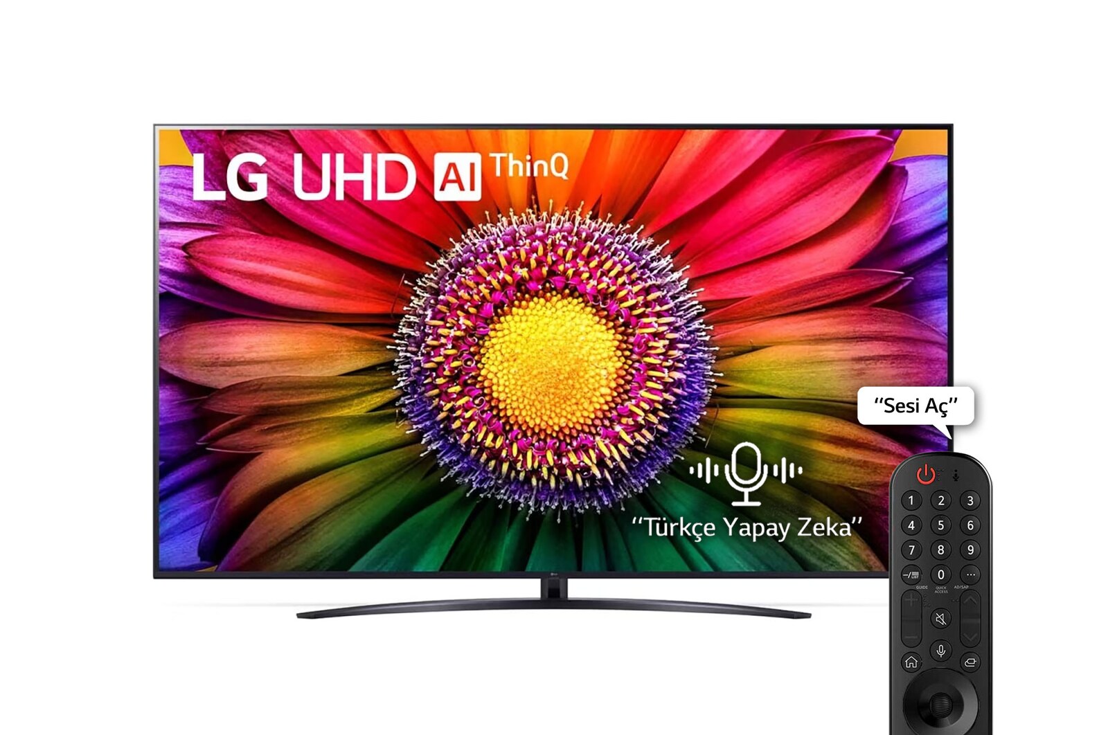 LG UHD 4K TV , 86 inç UR8100 Serisi , webOS 23 Smart AI ThinQ , Uydu ...