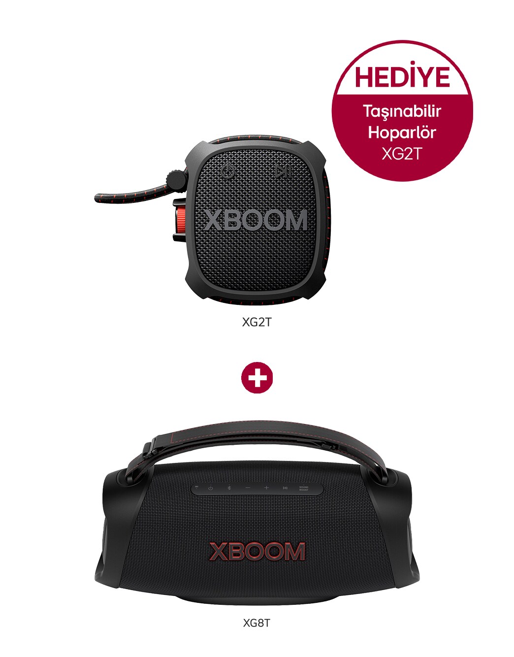 LG XBOOM Go XG8T Satın Alımlarında XBOOM Go XG2 Hoparlör Hediye - XG8T ...