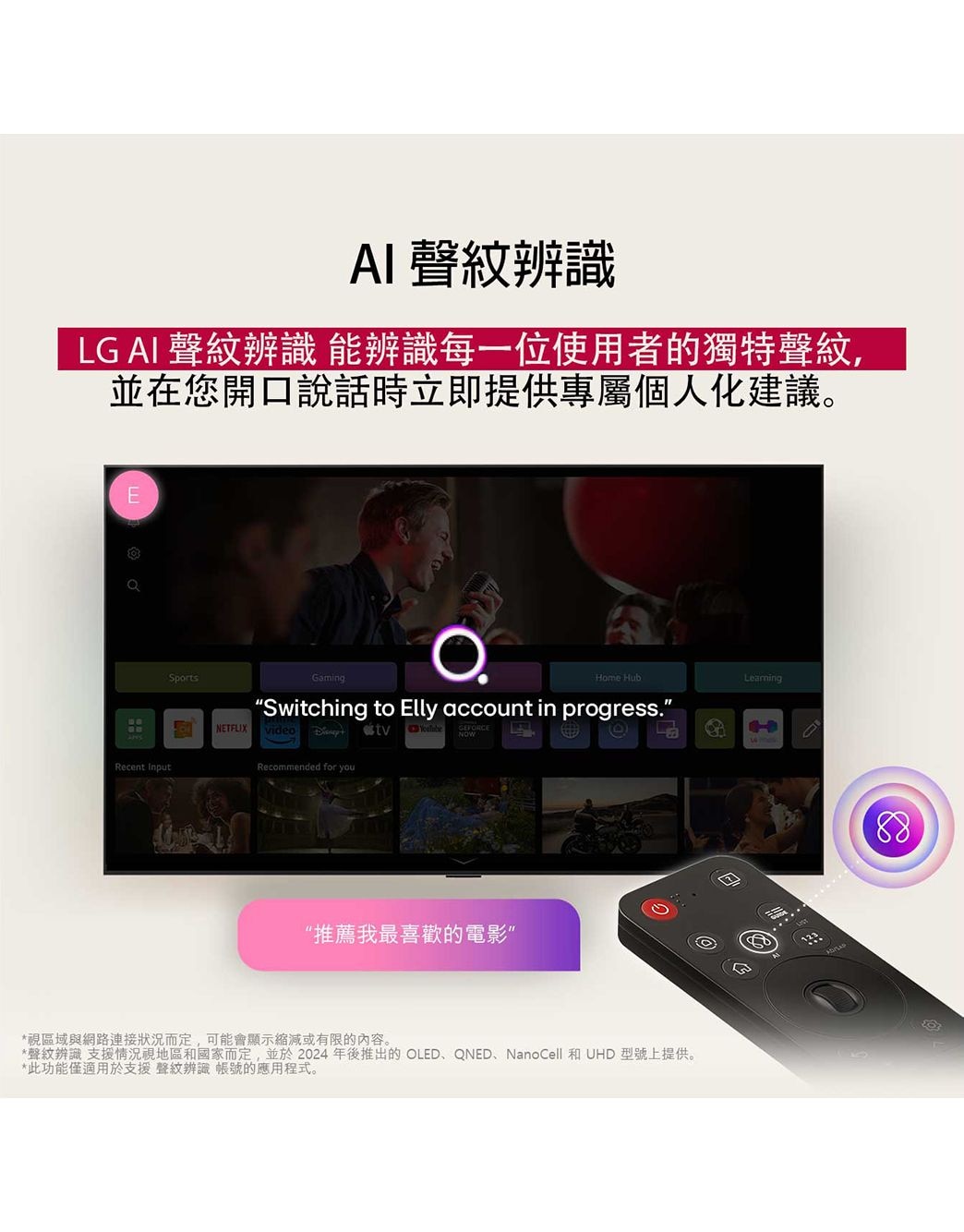 77 吋 LG OLED evo AI C5 4K 電視 - OLED77C5PTA.ATT | LG TW