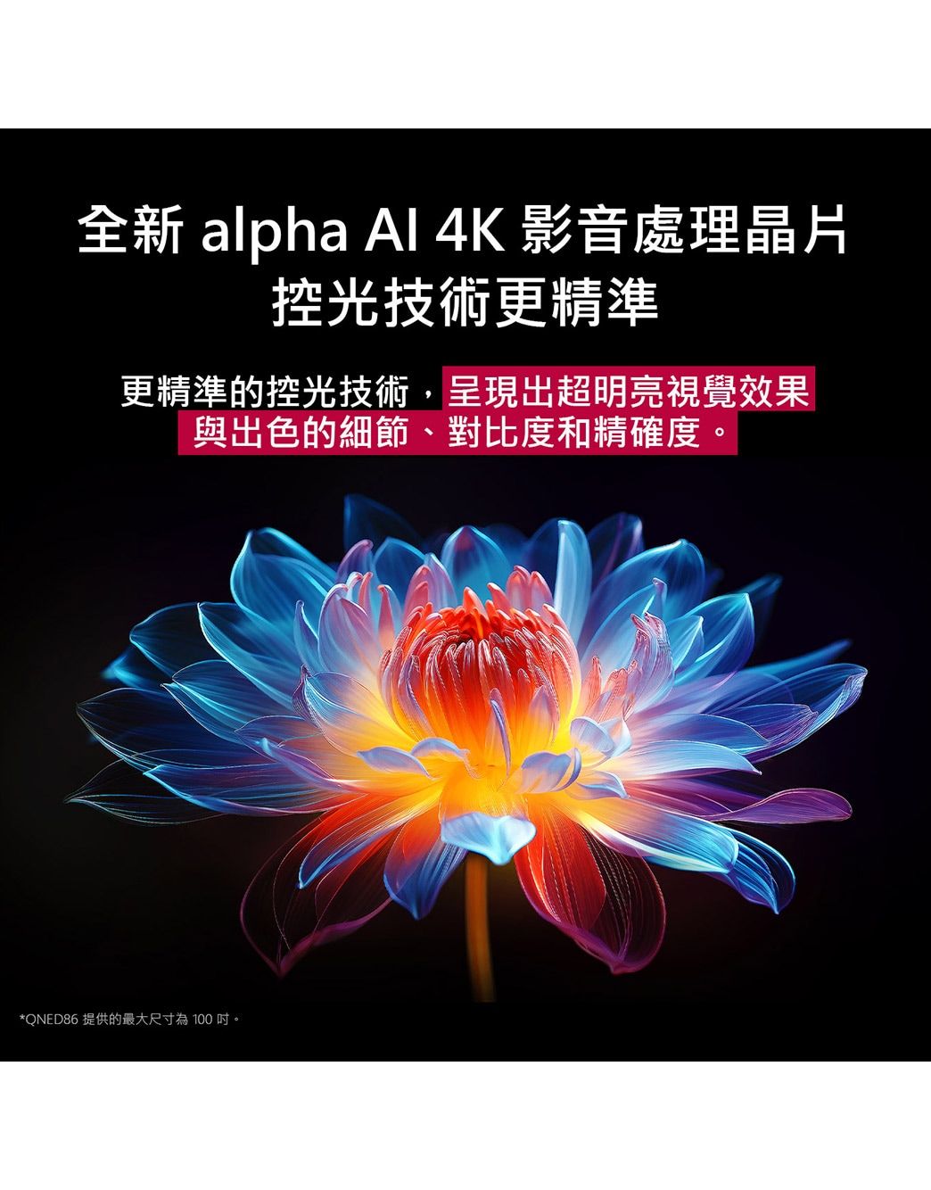 65 吋 LG QNED evo AI QNED86 MiniLED 4K 智能電視 2025 - 65QNED86ATA | LG TW
