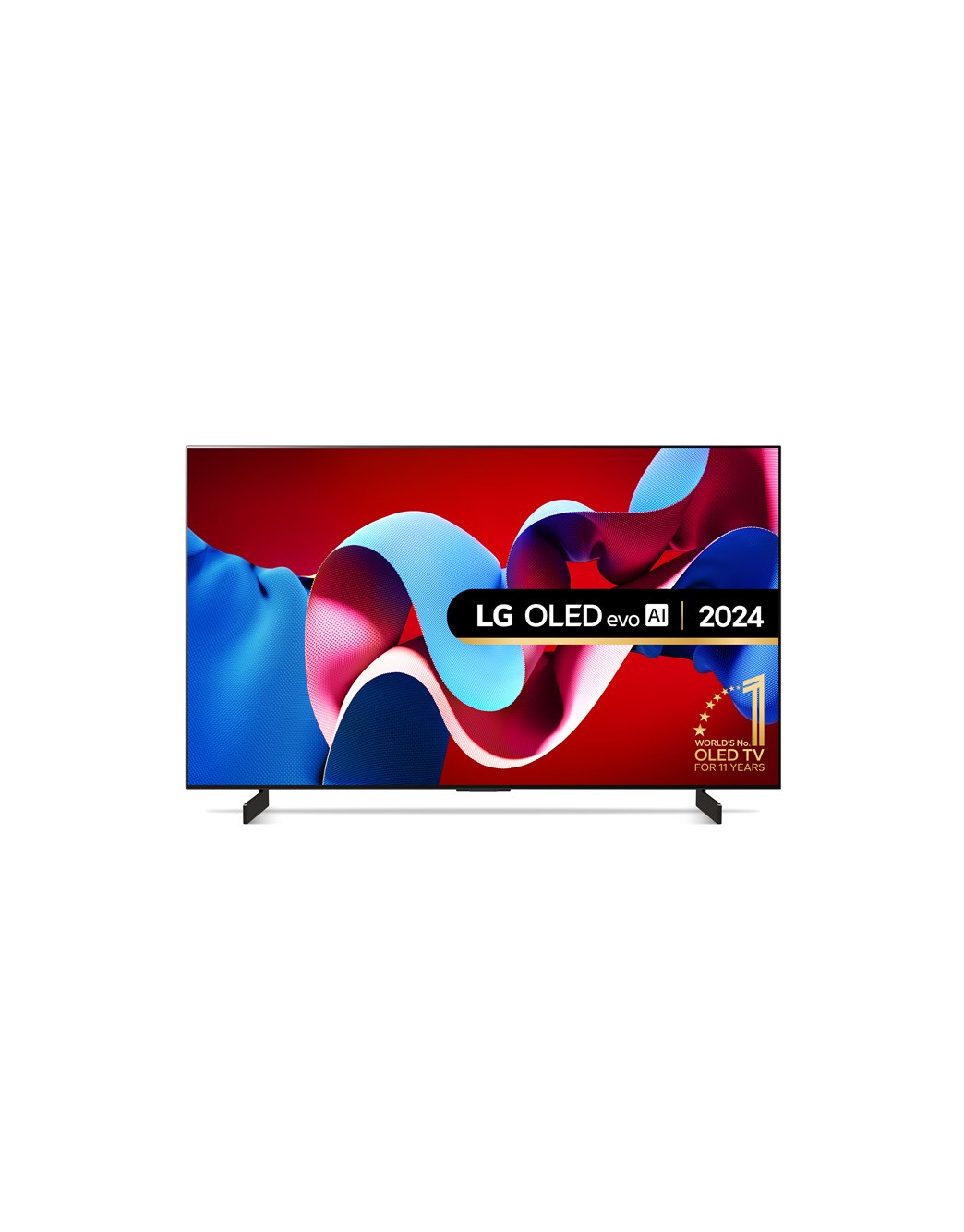 42 inch LG OLED AI C4 4K Smart TV 2024 - OLED42C44LA.AEK | LG UK