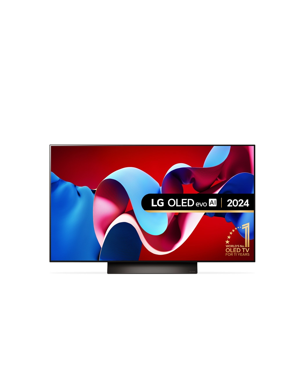 48 inch LG OLED AI C4 4K Smart TV 2024 - OLED48C44LA.AEK | LG UK