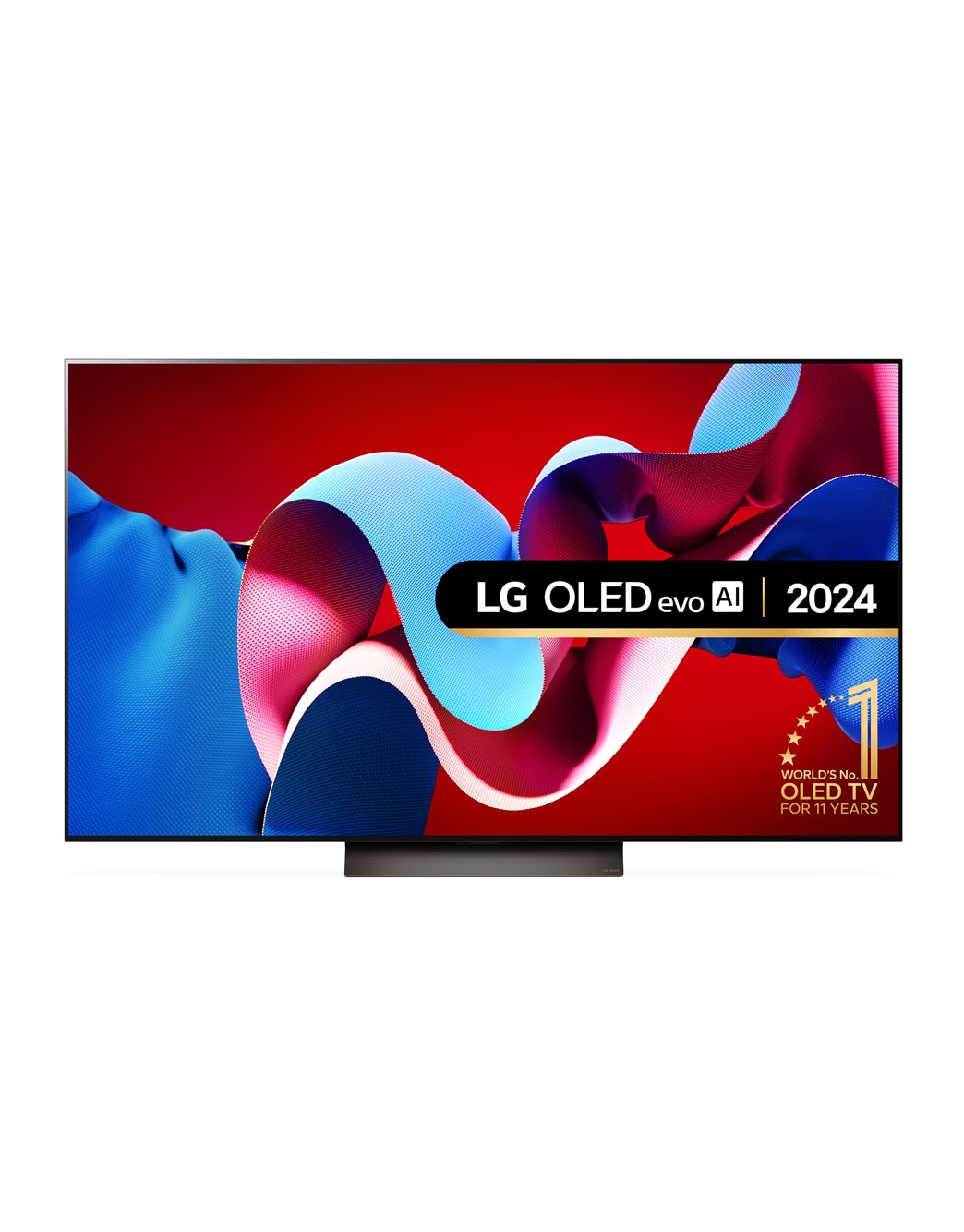 77 inch LG OLED AI C4 4K Smart TV 2024 - OLED77C45LA.AEK | LG UK