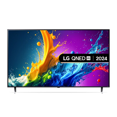55 inch LG QNED AI QNED80 4K Smart TV 2024 - 55QNED80T6A.AEK | LG UK