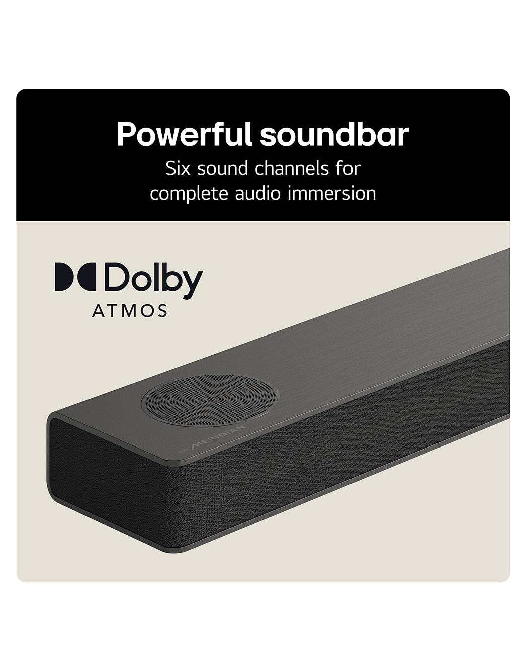 LG S80QR Soundbar - S80QR | LG UK