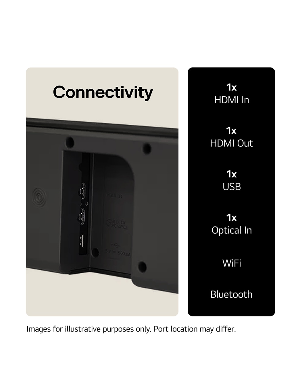 LG Soundbar Dolby Atmos 3.1.3 channel USC9S | LG UK