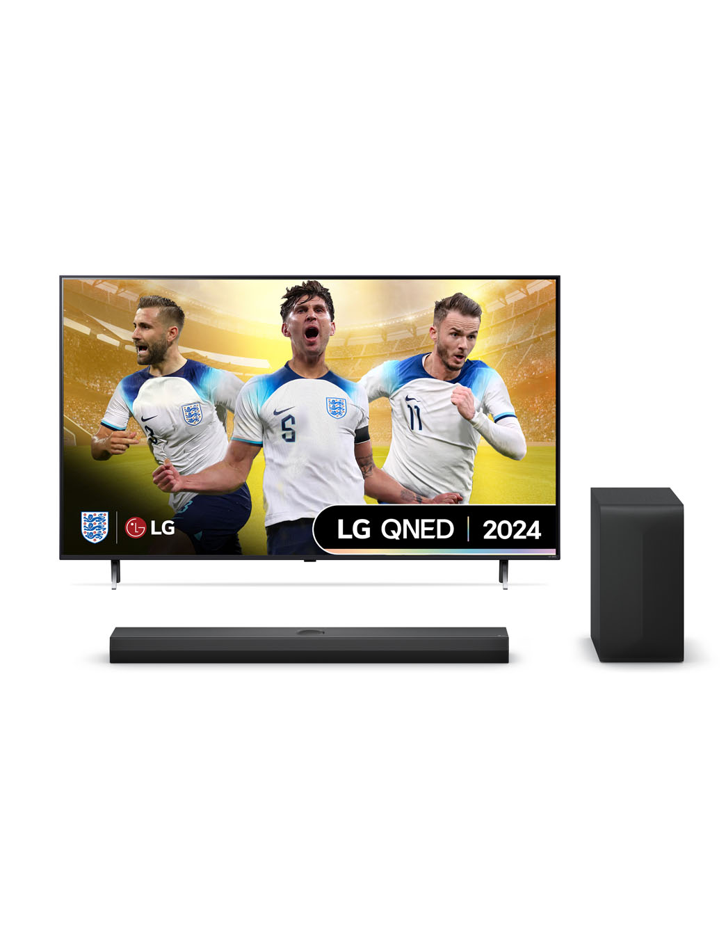 65 inch LG QNED80 4K TV & US70TR Soundbar | LG UK