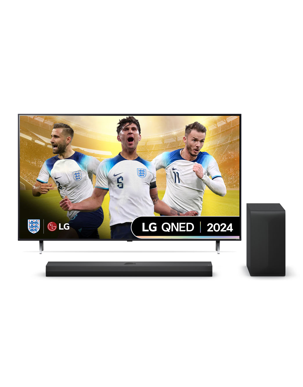 75 inch LG QNED80 4K TV & US70TR Soundbar | LG UK