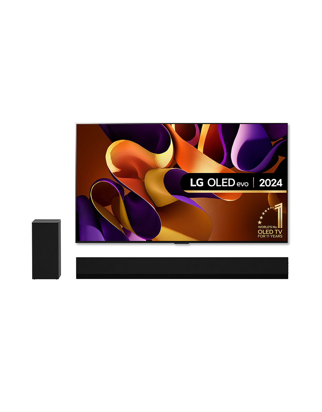 55 inch LG OLED evo AI G4 Smart TV & G1 LG Soundbar | LG UK | LG UK